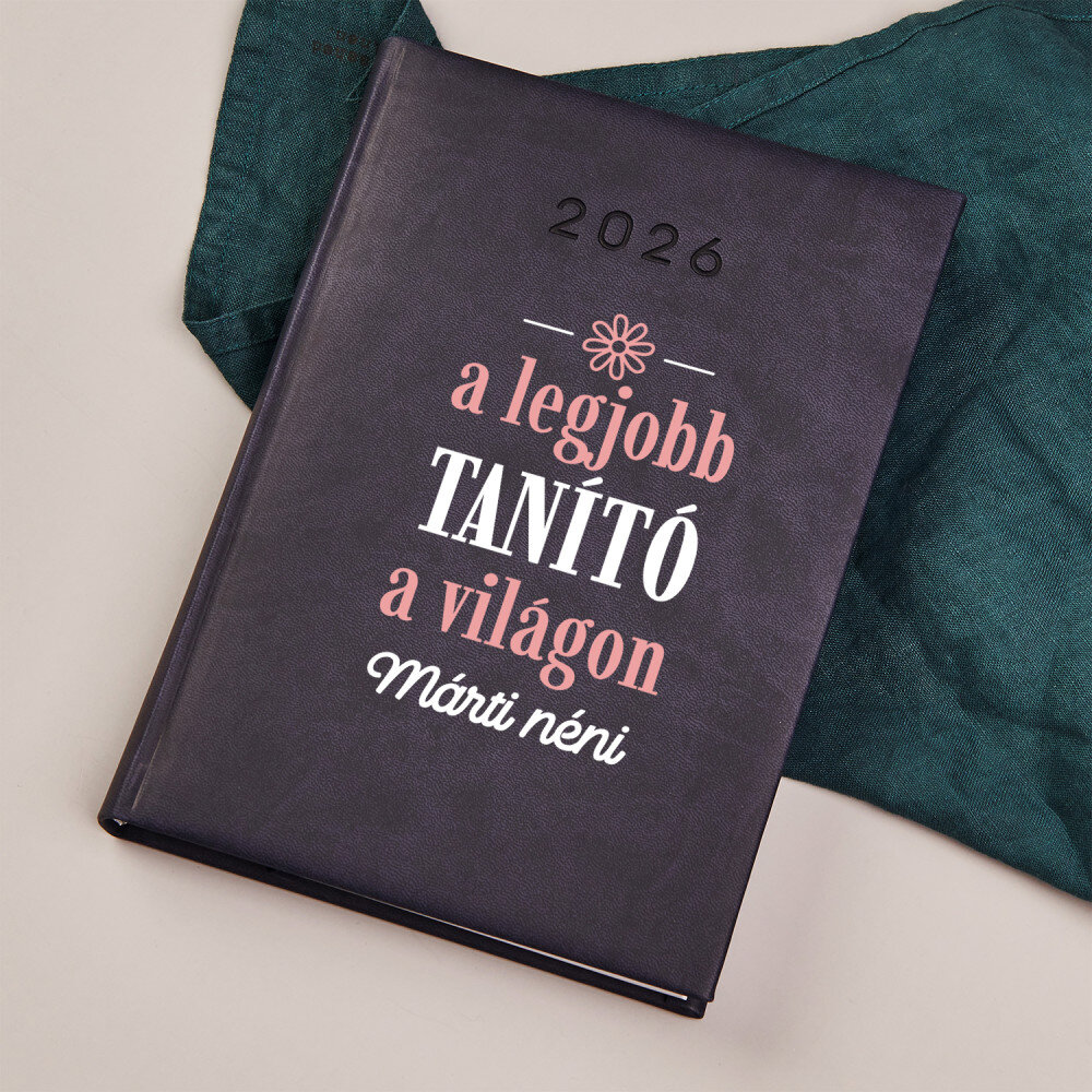 A legjobb tanító a világon - Határidőnapló - MyGift.hu