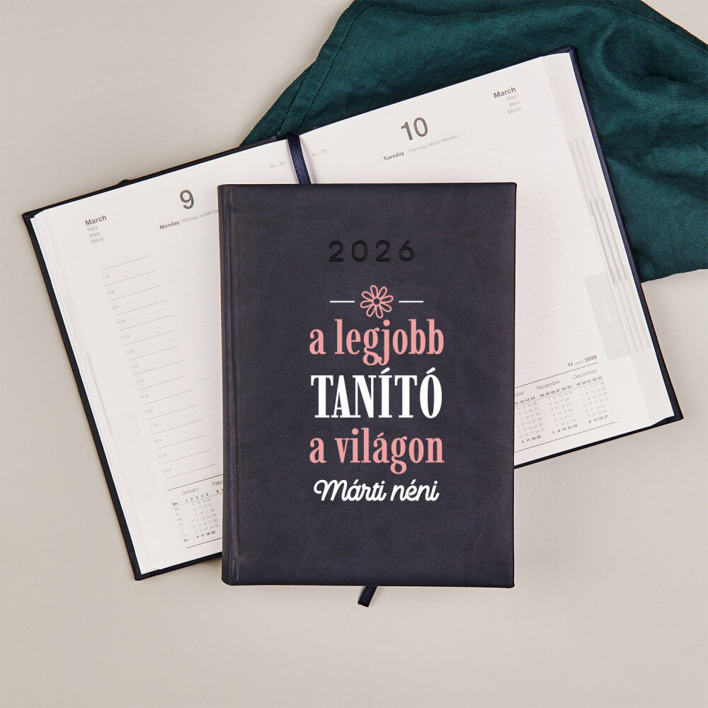 A legjobb tanító a világon - Határidőnapló - MyGift.hu