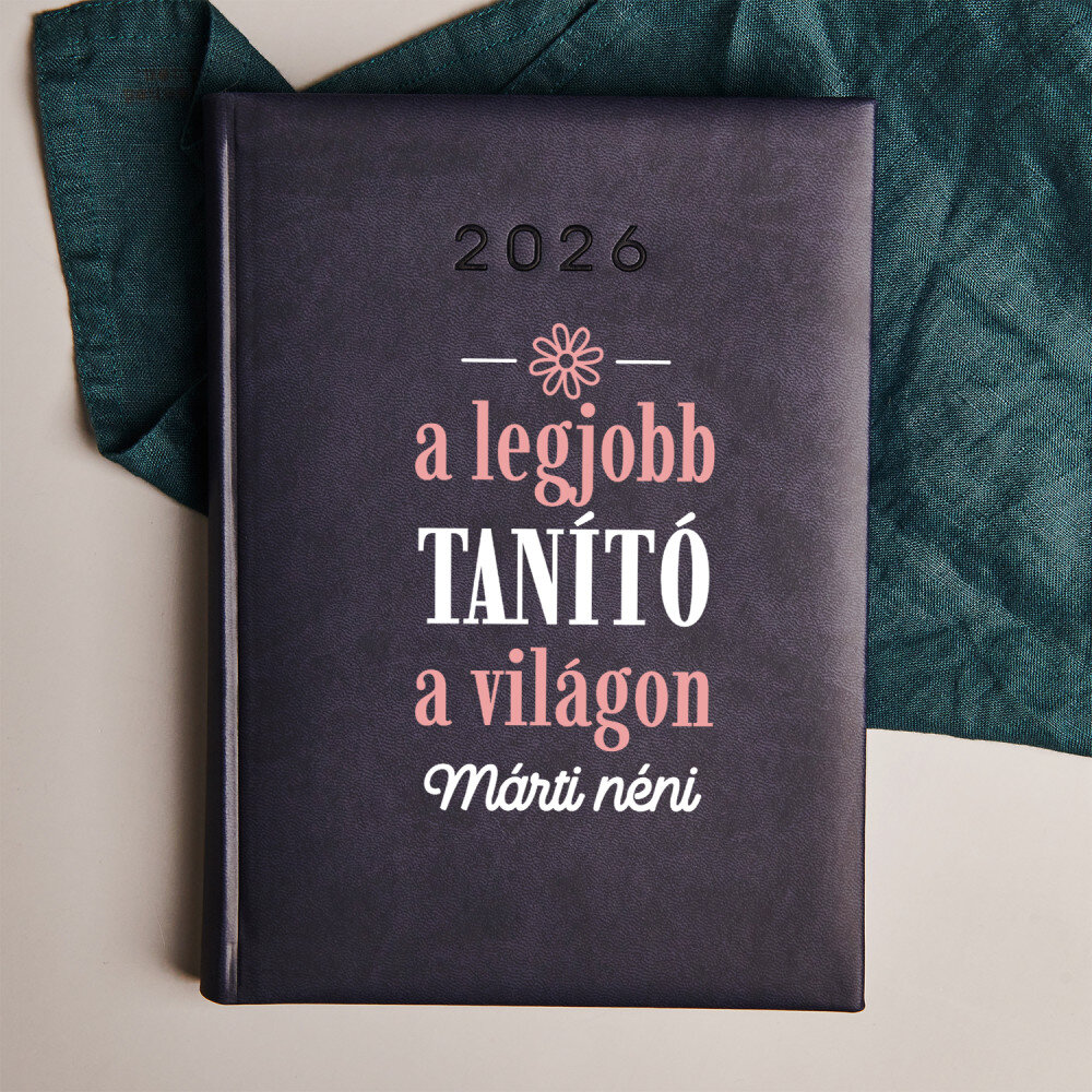 A legjobb tanító a világon - Határidőnapló - MyGift.hu