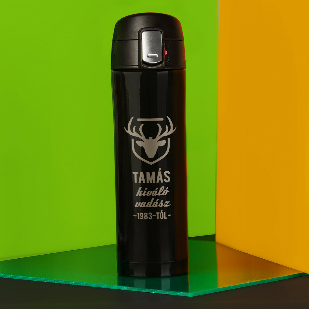 Kiváló vadász - Termikus bogre 440 ml - MyGift.hu
